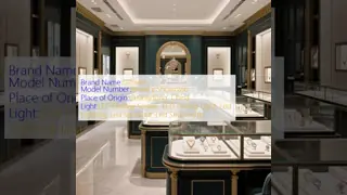 Custom Jewelry Island Display Case Premium Retail Solution