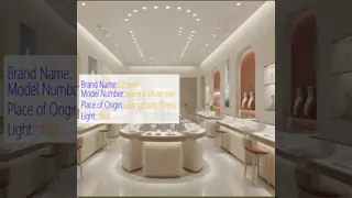 Luxury Solid Wood Jewelry Display Cabinet for Retail