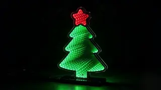 Christmas Tree Infinity Mirror