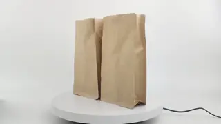 Custom Kraft Coffee Bags with Valve Freshness Guaranteed