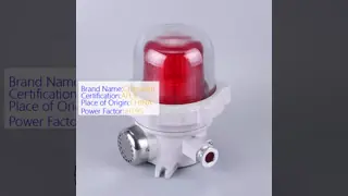 Explosion Proof Audible and Visual Alarm for Harsh Sites