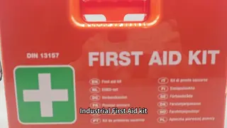 DIN 13157 Workplace First Aid Kit | Industrial Wall‑Mount First‑Aid Box