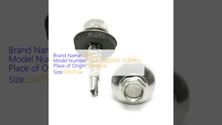 High Strength Self Drilling Metal Screws for Construction