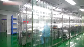 Class 100 Clean Booth & Secondary Protection Area