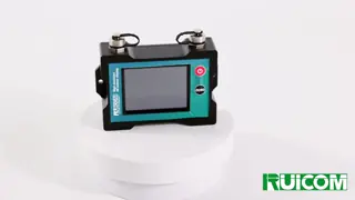 GSM8 Series High-Precision Tilt Sensor Data Display