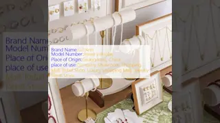 Premium White Velvet Jewelry Display Tray for Retail