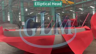 S30408 ​​stainless steel elliptical heads are used for pressure vessels, storage tanks, reaction ves