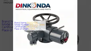 DINKONDA Explosion Proof Electric Valve Actuator