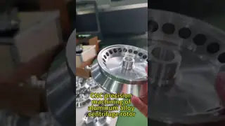 Custom CNC Machined Precision Rotors, Bowls & Tube Holders — OEM Manufacturer & Factory