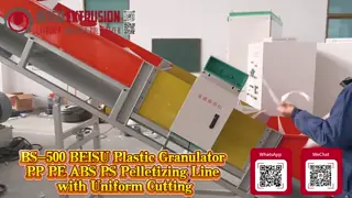 PET/PP/PE Film Bag Granulator | How to Produce High-Quality Pellets? BEISU Pelletizing Line