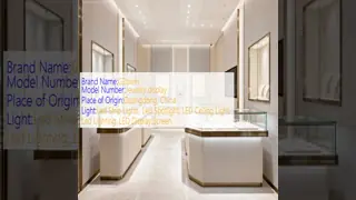 Luxury Jewellery Shop Interior Design and Custom Furniture