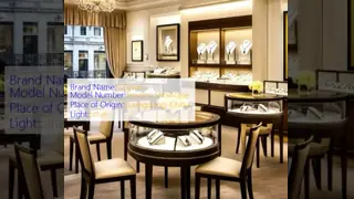 Luxury French Style Jewelry Store Interior Design