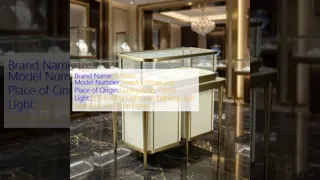 Modern Luxury Jewelry Display Cases for Retail Stores