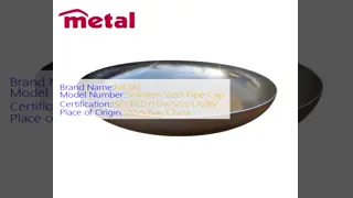 ASTM A403 WP304 Stainless Steel Pipe Cap 16 Inch Sch 120