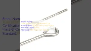 High Strength L and J Type Anchor Bolts M10 Stainless Steel