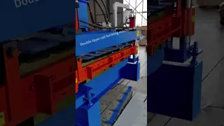 Efficient Corrugated Steel Roof Roll Forming Machine