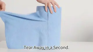 Tear Away Microfiber Cleaning Cloths For Streak Free Shine