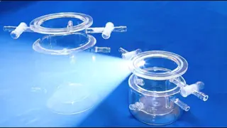 High Purity Clear Quartz Glass Reactor Factory Price