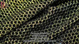 Diamond Mesh Jacquard Fabric for Elegant Fashion Design
