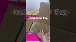 Kraft Paper Bags – Durable, Eco-Friendly Retail Packaging