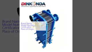 DINKONDA 2205 2507 Duplex Steel Heat Exchanger Solution