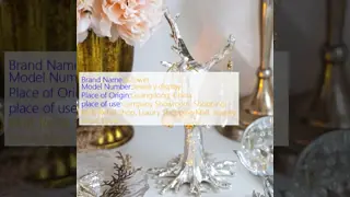 Premium Wooden Jewelry Display Stands for Retail Stores