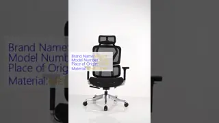 WOSHI Ergonomic Mesh Chair For Ultimate Office Comfort