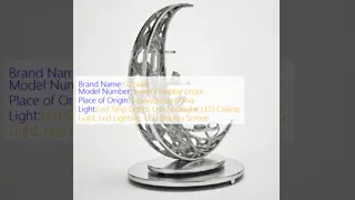 Luxury Moon Jewelry Display Stand for Retail Stores