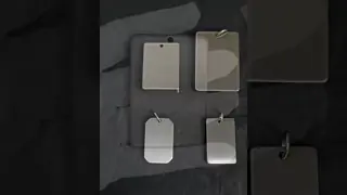 pure titanium pendants