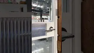 French‑style Vintage Aluminium Arched Partition Glass Door