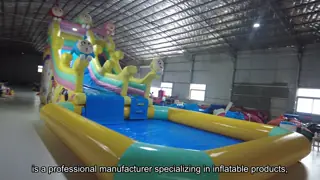Commercial Inflatable Water Slide for Party Rentals