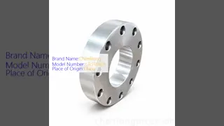 Custom CNC Stainless Steel Flange Sleeve Precision Parts