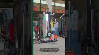 LHS Vertical Oil-Fired Steam Generator in Operation