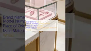 Luxury Custom Jewelry Display Cabinets for Retail Stores