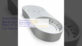 Custom CNC Milled Aluminum Bracket Neon Yellow Finish