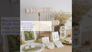 Premium Wood Jewelry Display Stands for Luxury Showcases