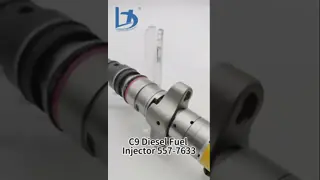 C9 Fuel Injector 557-7633 | Diesel Engine Injector for Heavy Equipment