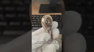 SI..C spherical plain bearing, maintenance free rod end bearing