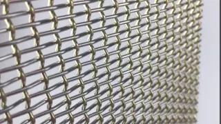 Modern Stainless Steel Decorative Ceiling Mesh Design XY-1654