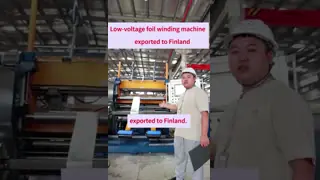 Foil winding machine