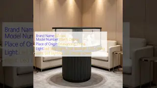 Luxury Round Jewelry Display Case for Retail Stores