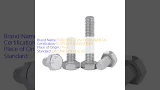 Hastelloy C276 Hex Bolts Corrosion Resistant Fasteners