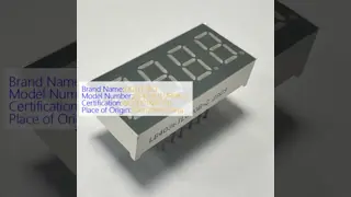 Ultra Bright 0.36 inch LED Display for Electronics