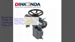 DINKONDA Intelligent Electric Actuator for Power Plants