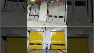 PVC High-Speed Door | Fast & Reliable Access for Industrial Facilities