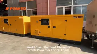 100kW Silent Industrial Diesel Generator Reliable Power