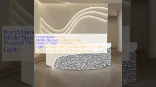 Luxury Jewelry Store Cashier Counter Custom Design