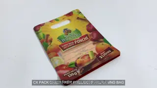 Custom Flat Bottom Food Pouches With Zipper And Handle