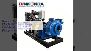 DINKONDA GLOBAL Heavy Duty Horizontal Slurry Pump