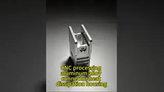 CNC Machining Expert - Aluminum Connector Heat Dissipation Cavity